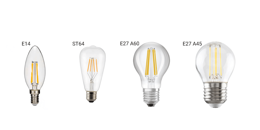 Edison E27 Bulb 4Watt W/W - Sky Lighting LED Pte Ltd